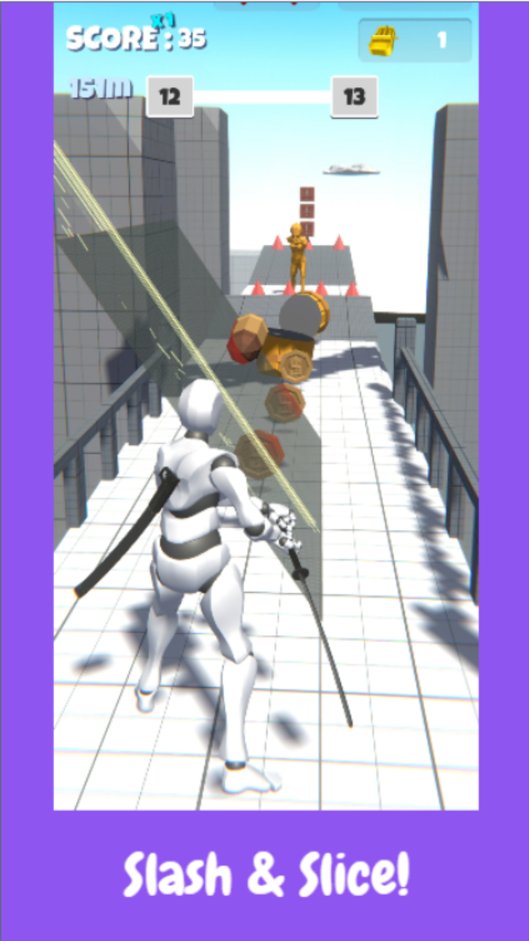 Ninja Slash Runner 3D - Sword Slice - App on Amazon Appstore