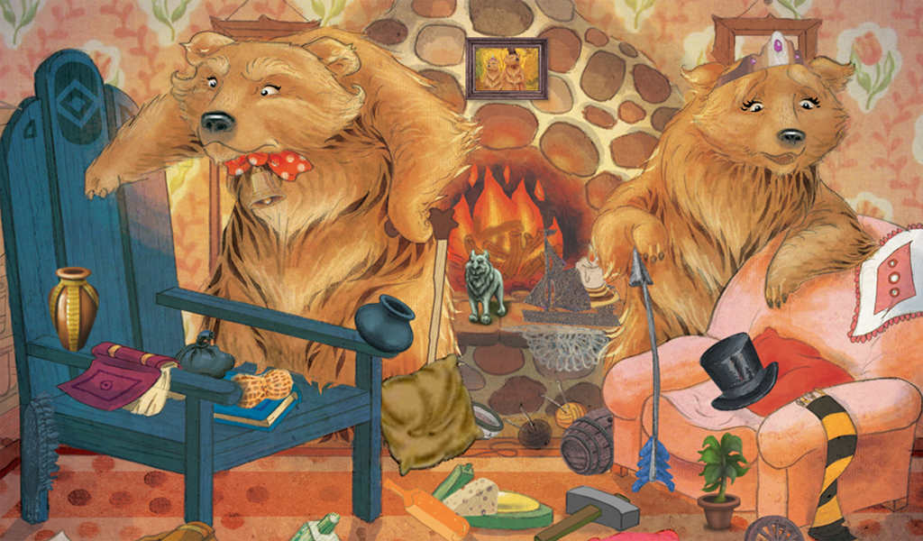 Hidden Object Game Jr - Goldilocks and the Three Bears:Amazon.ca ...