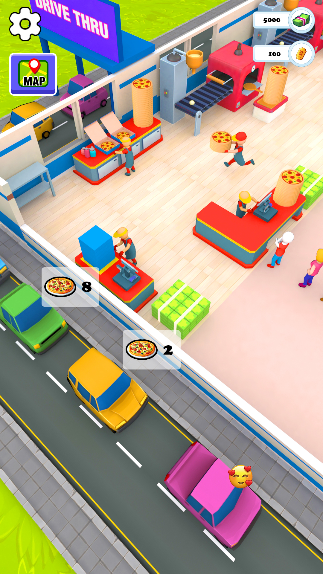 Pizza King Idle Tycoon Games Offline - Pizza Empire:Amazon.de:Appstore ...