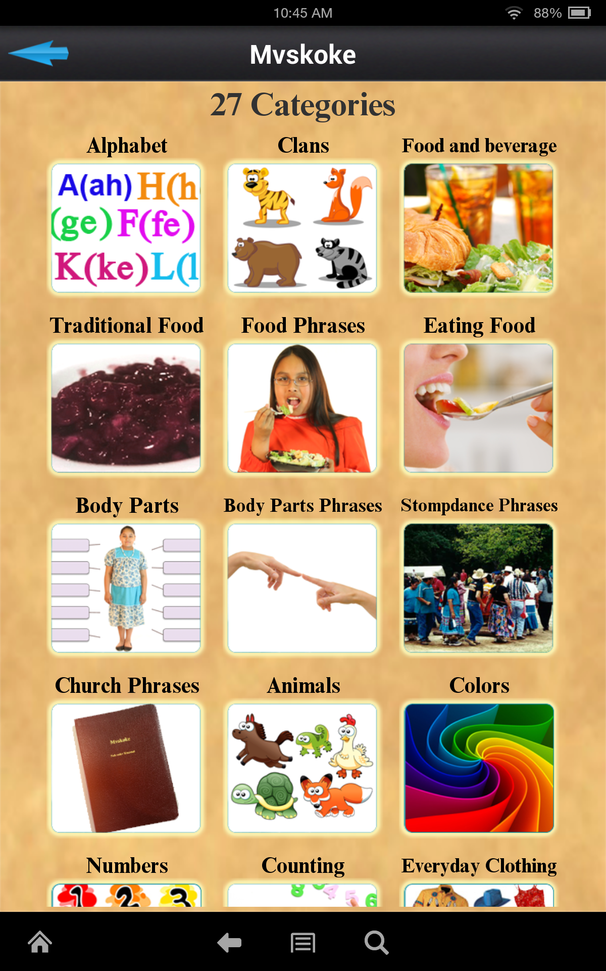 Mvskoke Language - App on Amazon Appstore