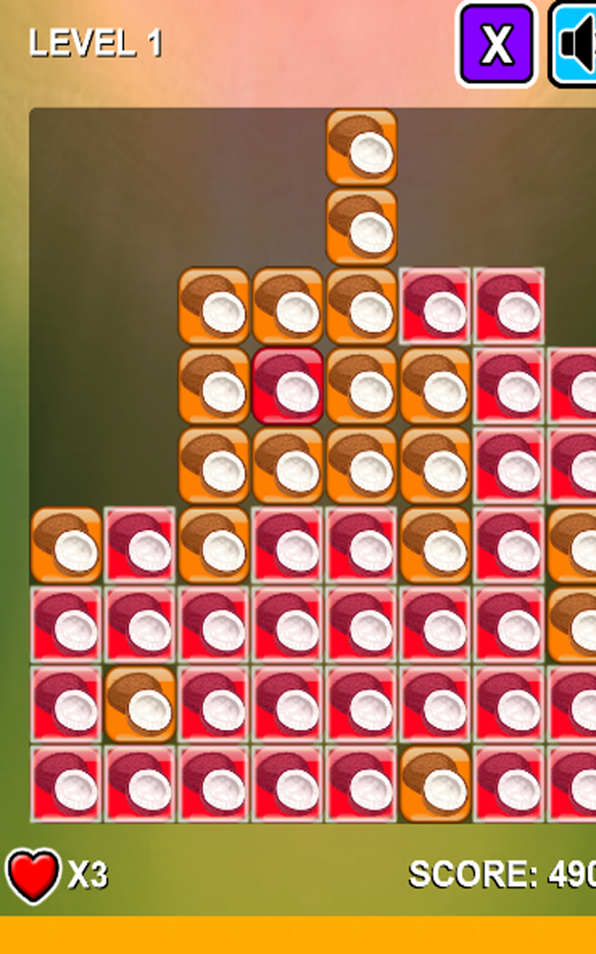 Match up coconut - App on Amazon Appstore