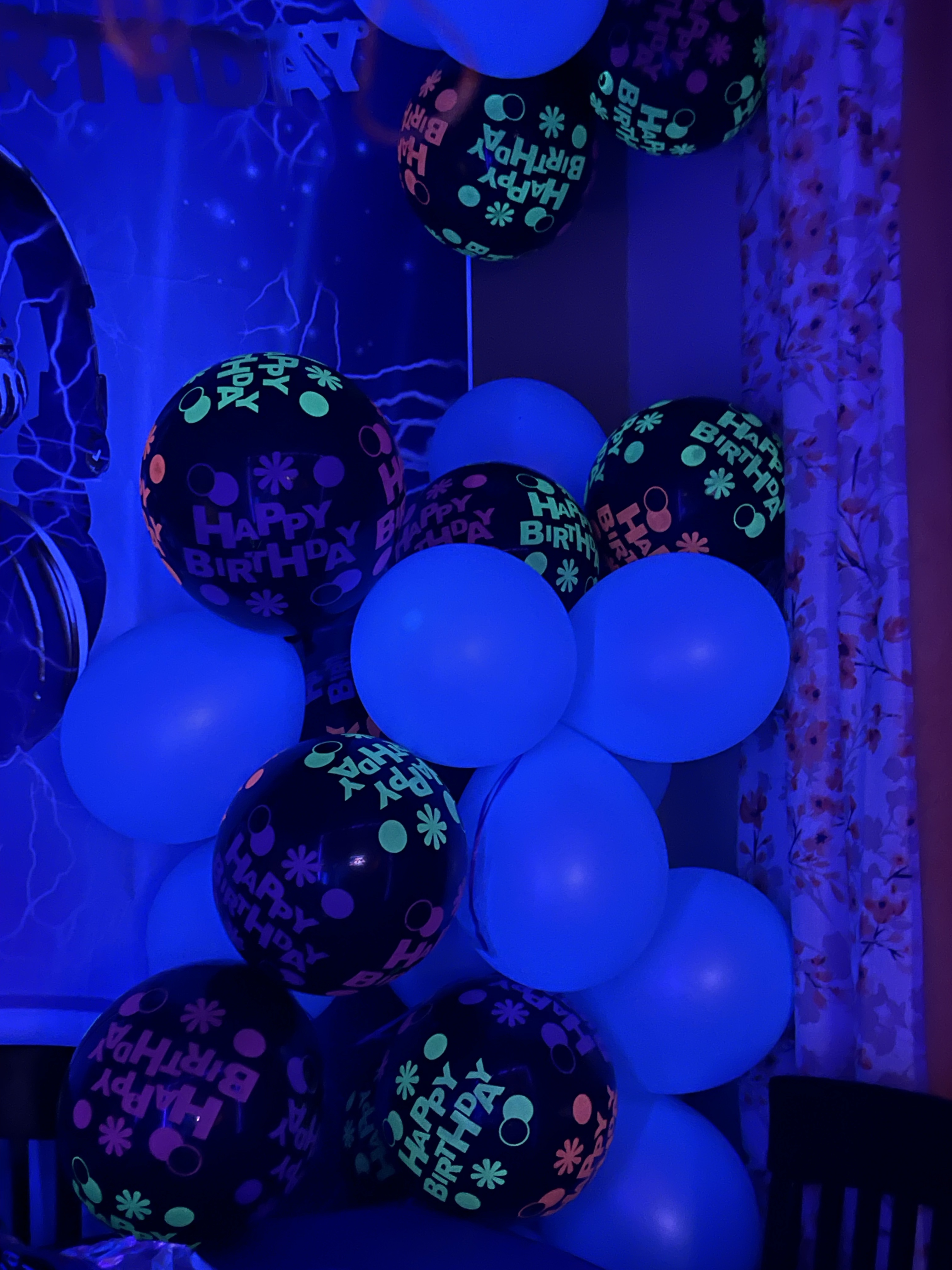 Amazon.com: DirectGlow Brand Neon Blue 11 inch UV Blacklight Reactive ...
