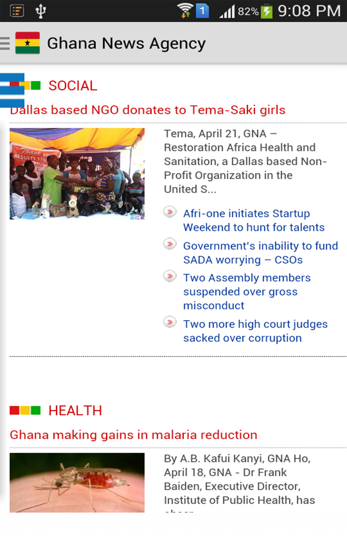 Ghana News - App on Amazon Appstore
