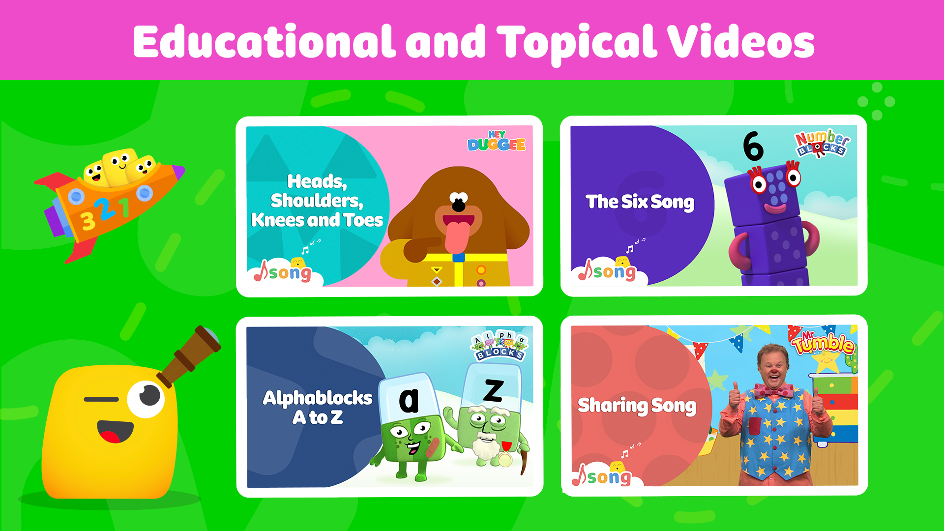 BBC CBeebies Little Learners - Fun Learning Games for Kids - App on the ...