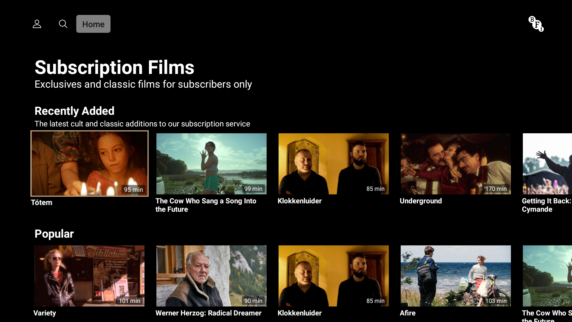 BFI Player: See something different - App on the Amazon Appstore