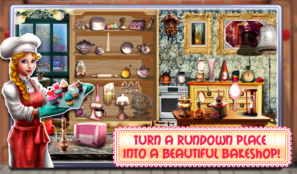 Hidden Object - My First Bakeshop - App on Amazon Appstore