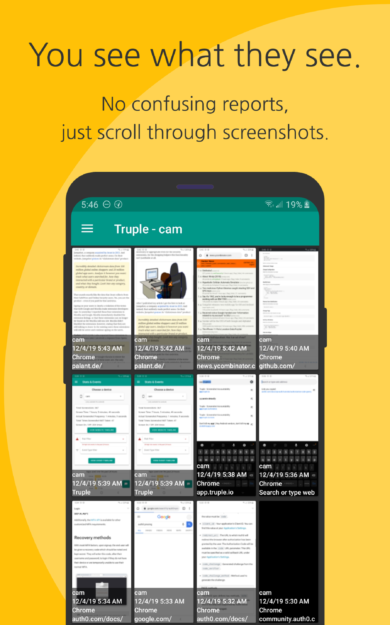 Truple - Screenshot Accountability - App on Amazon Appstore