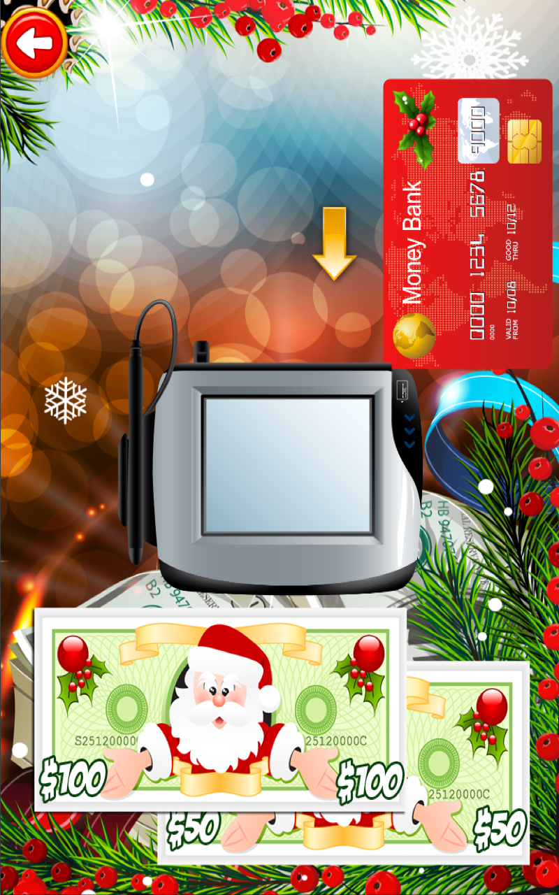 Christmas ATM Simulator - Kids Money Machine & Credit Cards FREE - App ...