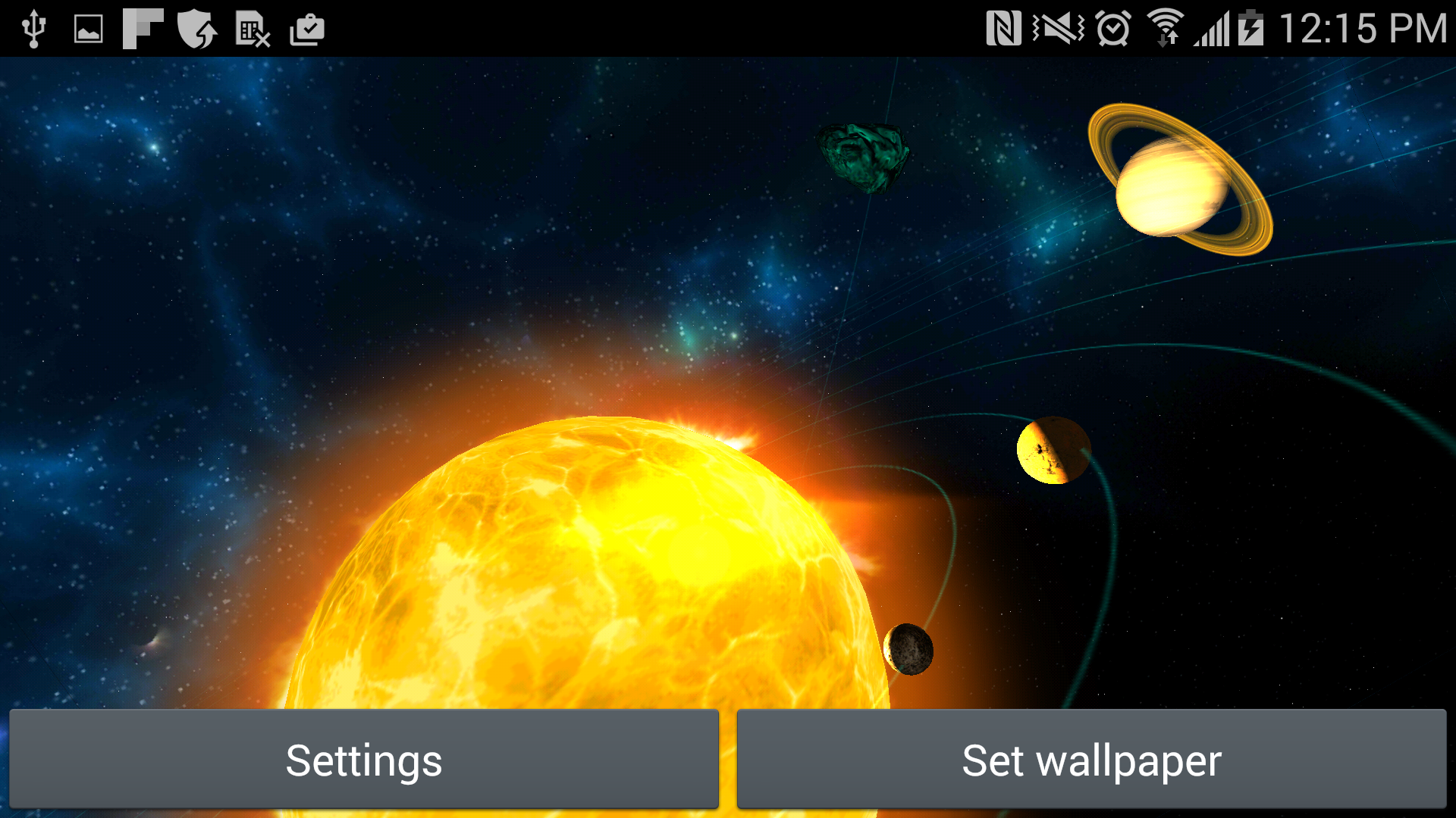3D Solar System Parallax Live Wallpaper - App on the Amazon Appstore