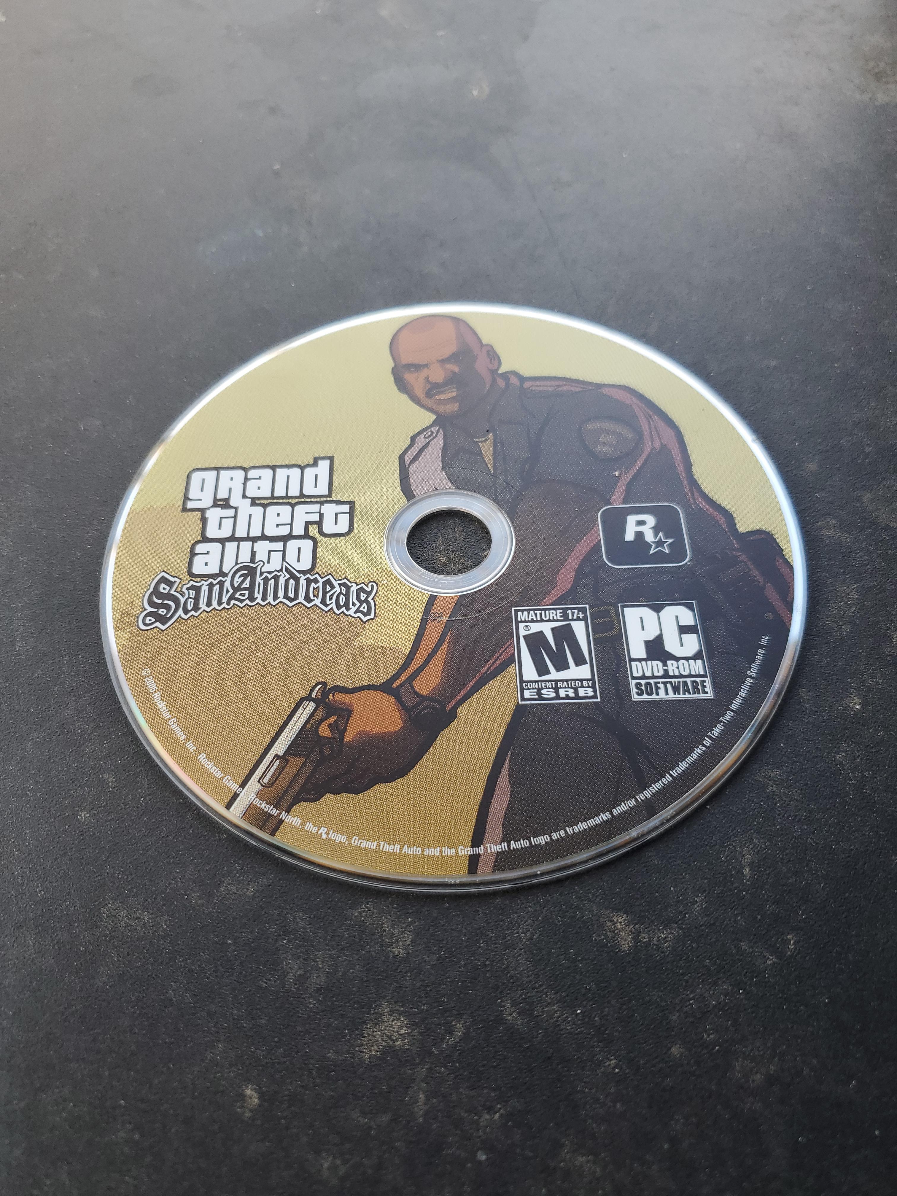 Amazon.com: Grand Theft Auto: San Andreas ( DVD-ROM ) - PC : Video Games