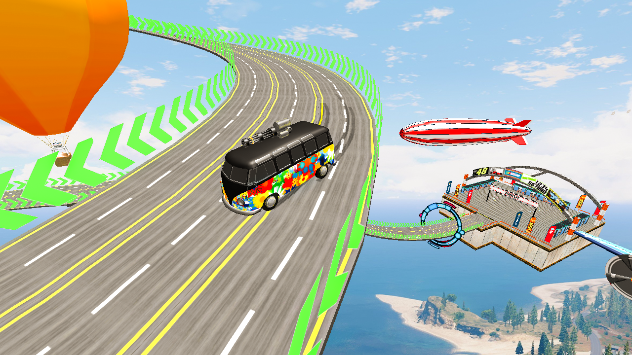 Camper Van Driving Stunt Game - App on Amazon Appstore