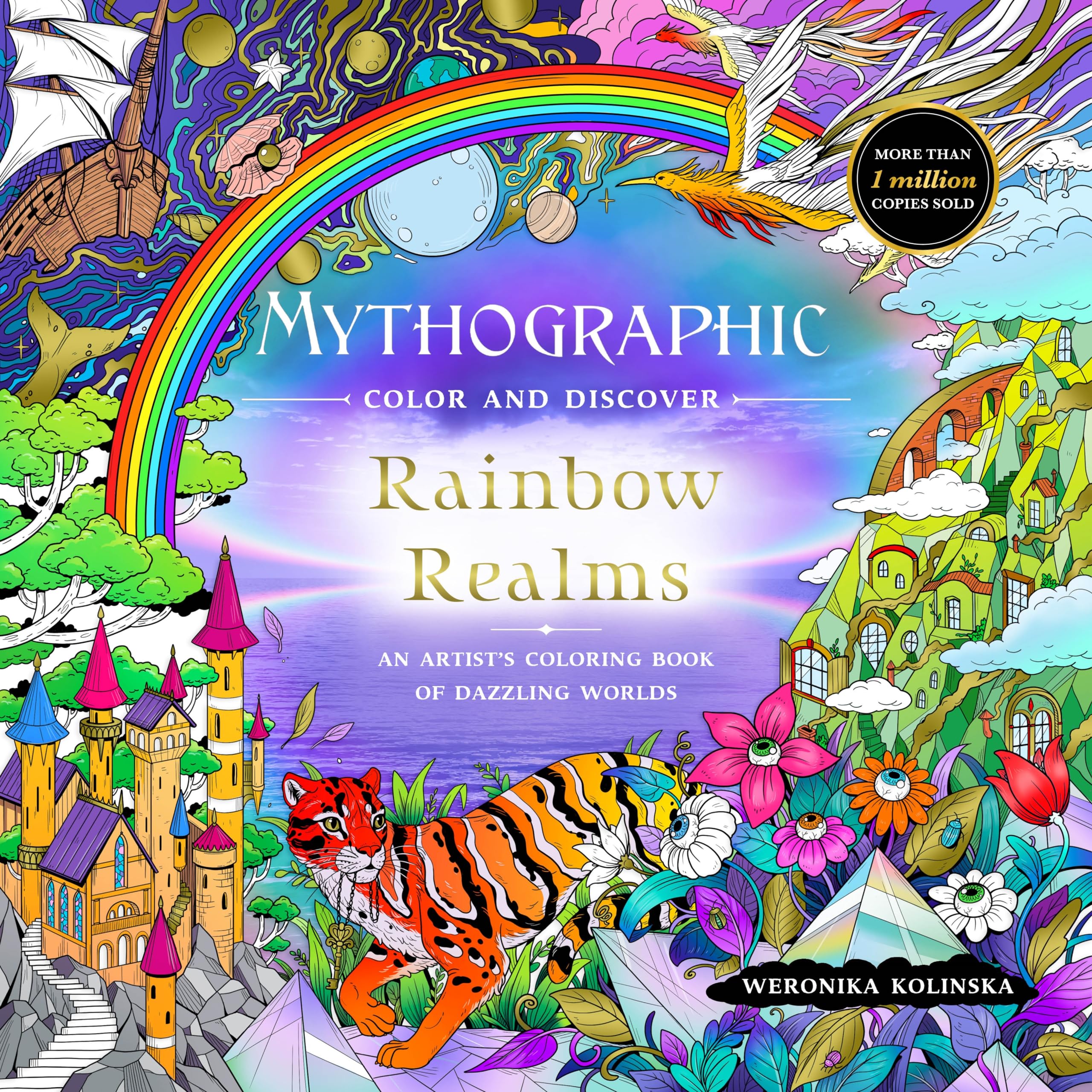 Amazon.com: Mythographic Color and Discover: Rainbow Realms: An Artist ...