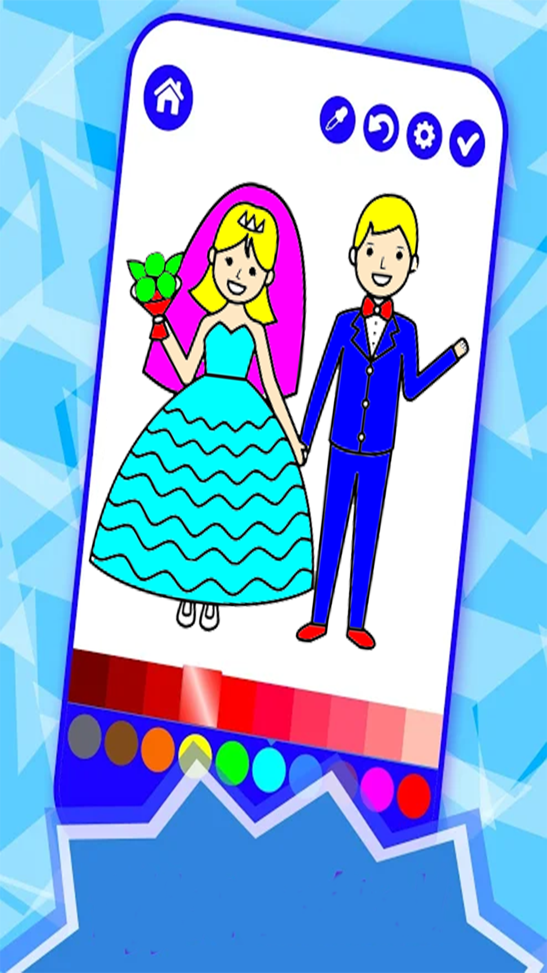 Wedding Coloring Pages Bride And Groom - App on Amazon Appstore