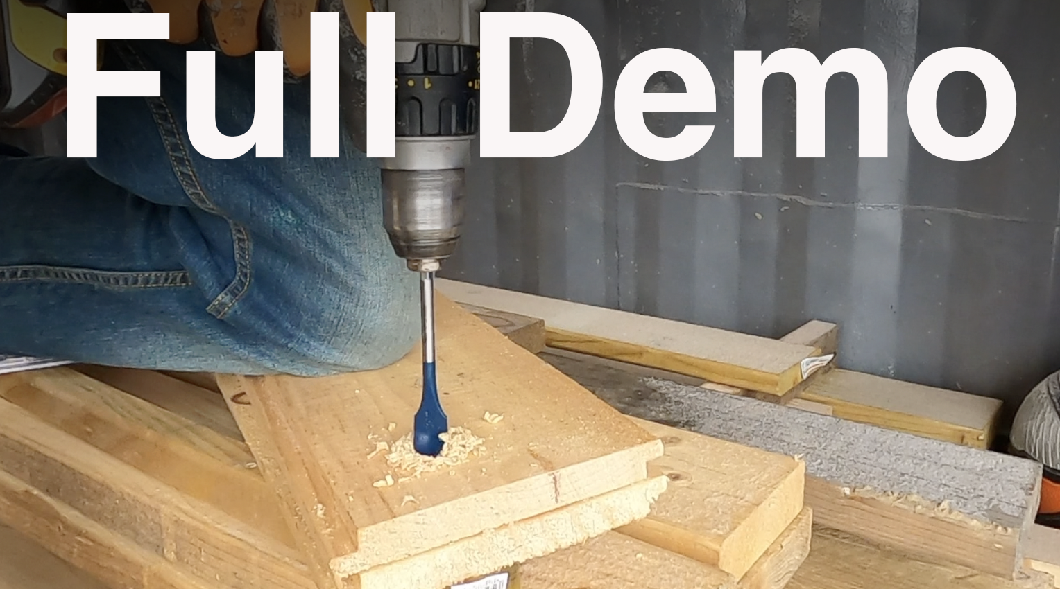 Watch FULL DEMO Bosch Daredevil Spade Bit Set on Amazon Live