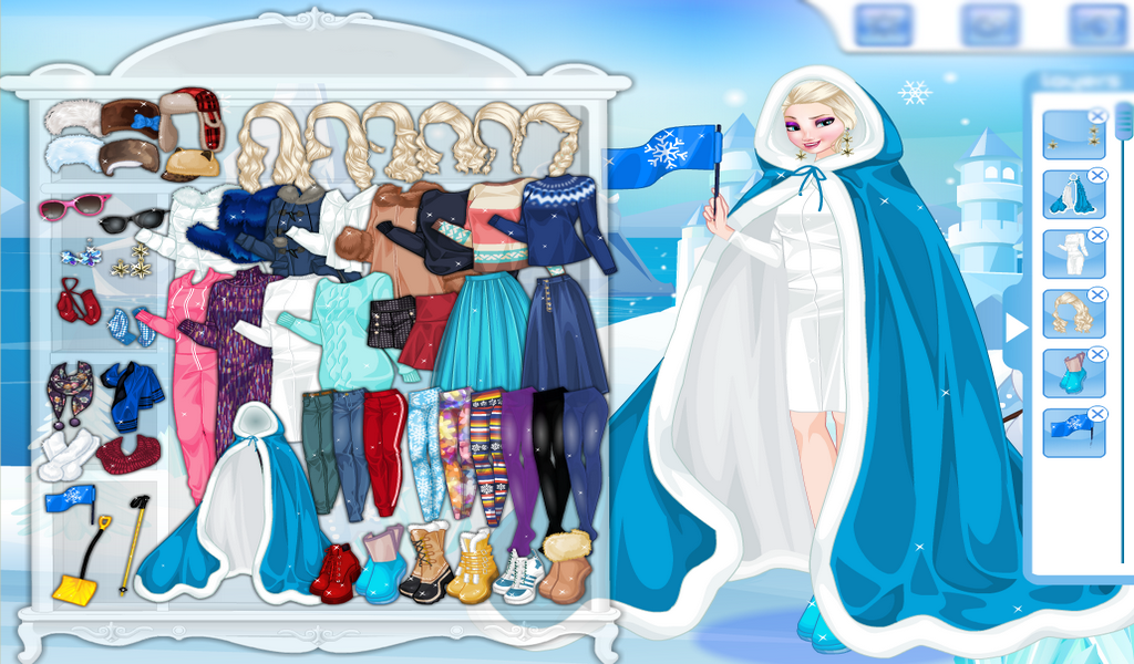 Dress up Elsa on tour - App on Amazon Appstore
