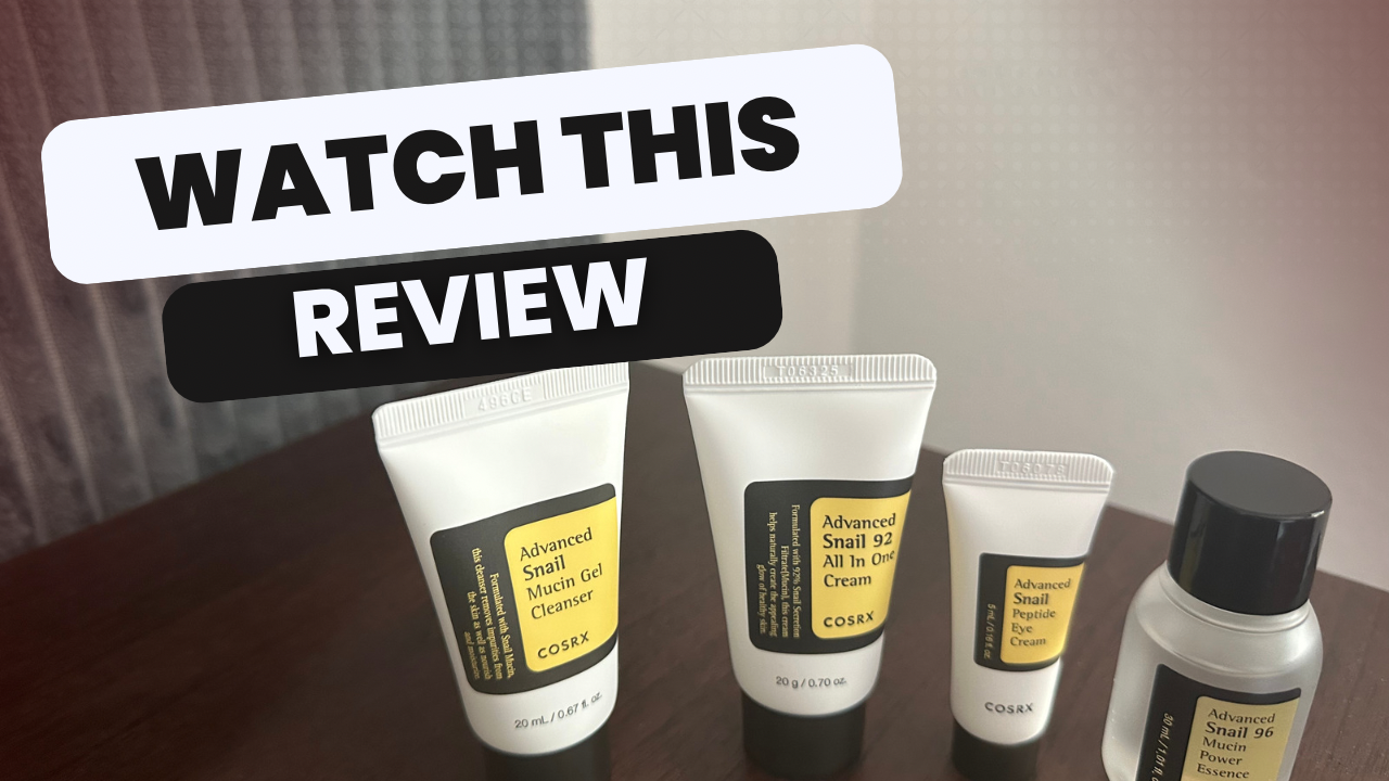 Snapklik.com : COSRX All About Snail Korean Skincare TSA Approved ...