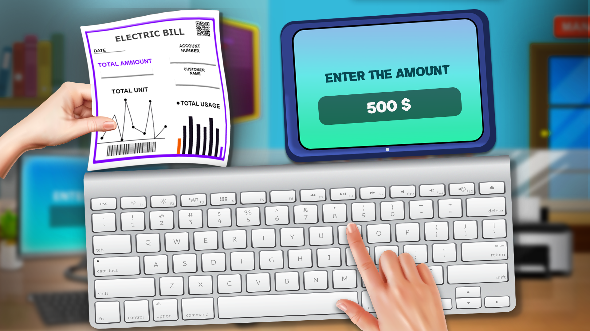 Real Bank Manager & Cashier Games - ATM Cash Simulator Games for Kids ...