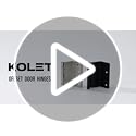 KOLET Offset Door Hinges, 4 Inches Expandable Door Hinges, 1/4" Radius Corner Ball Bearing ...