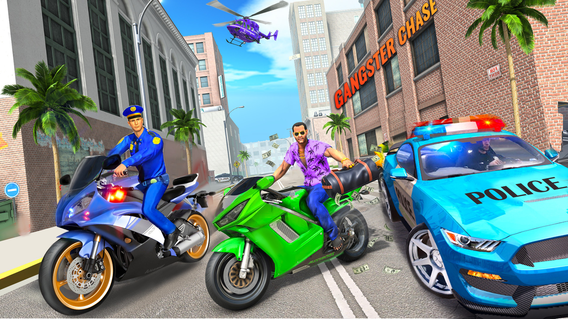 Police Bike Gangster Chase Game - App on Amazon Appstore