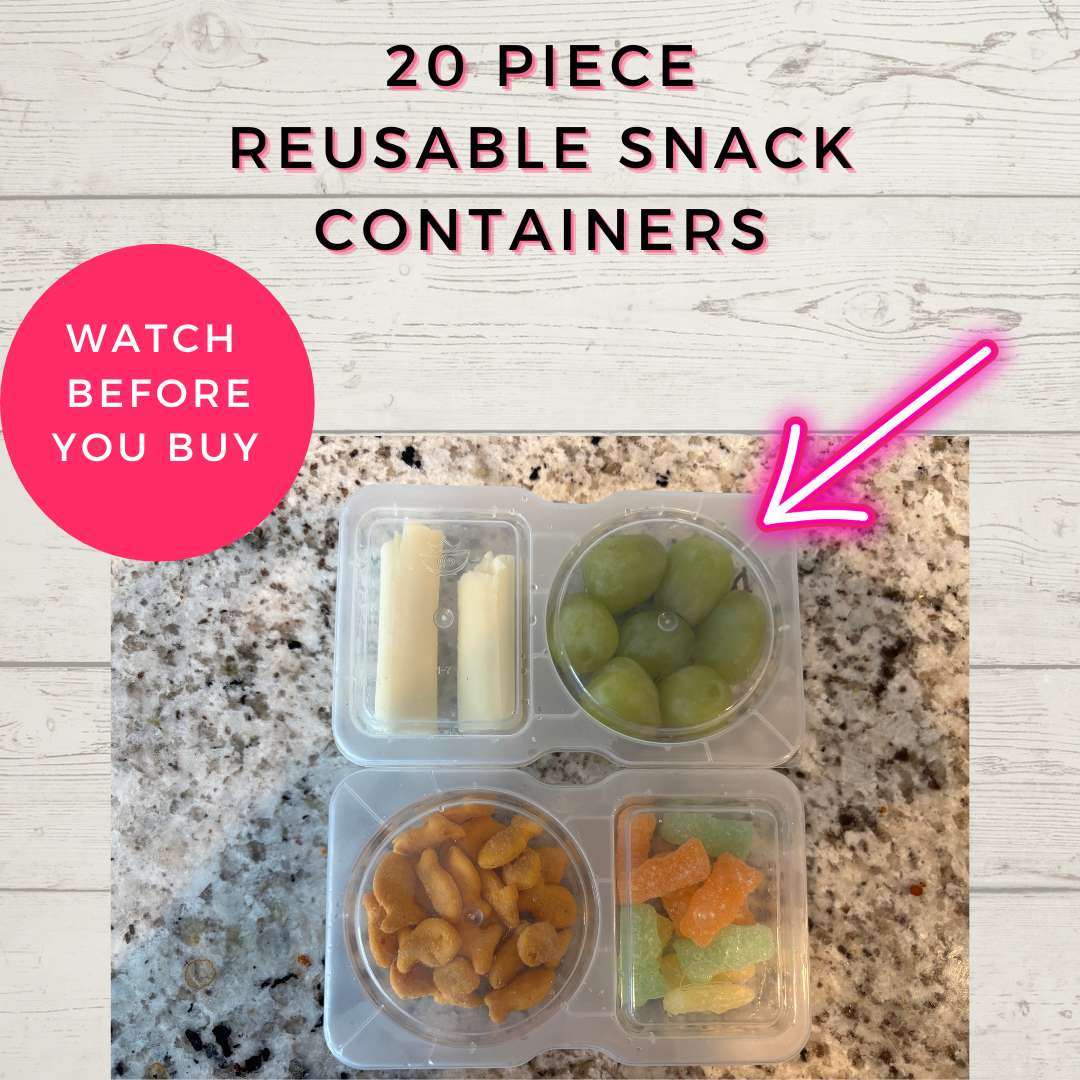 Watch Honest Review of 20 Piece Reusable Snack Containers on Amazon Live