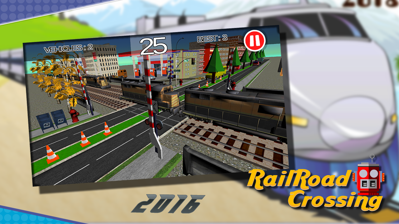 RailRoad Crossing 🚅 Train Simulator Game - App on Amazon Appstore