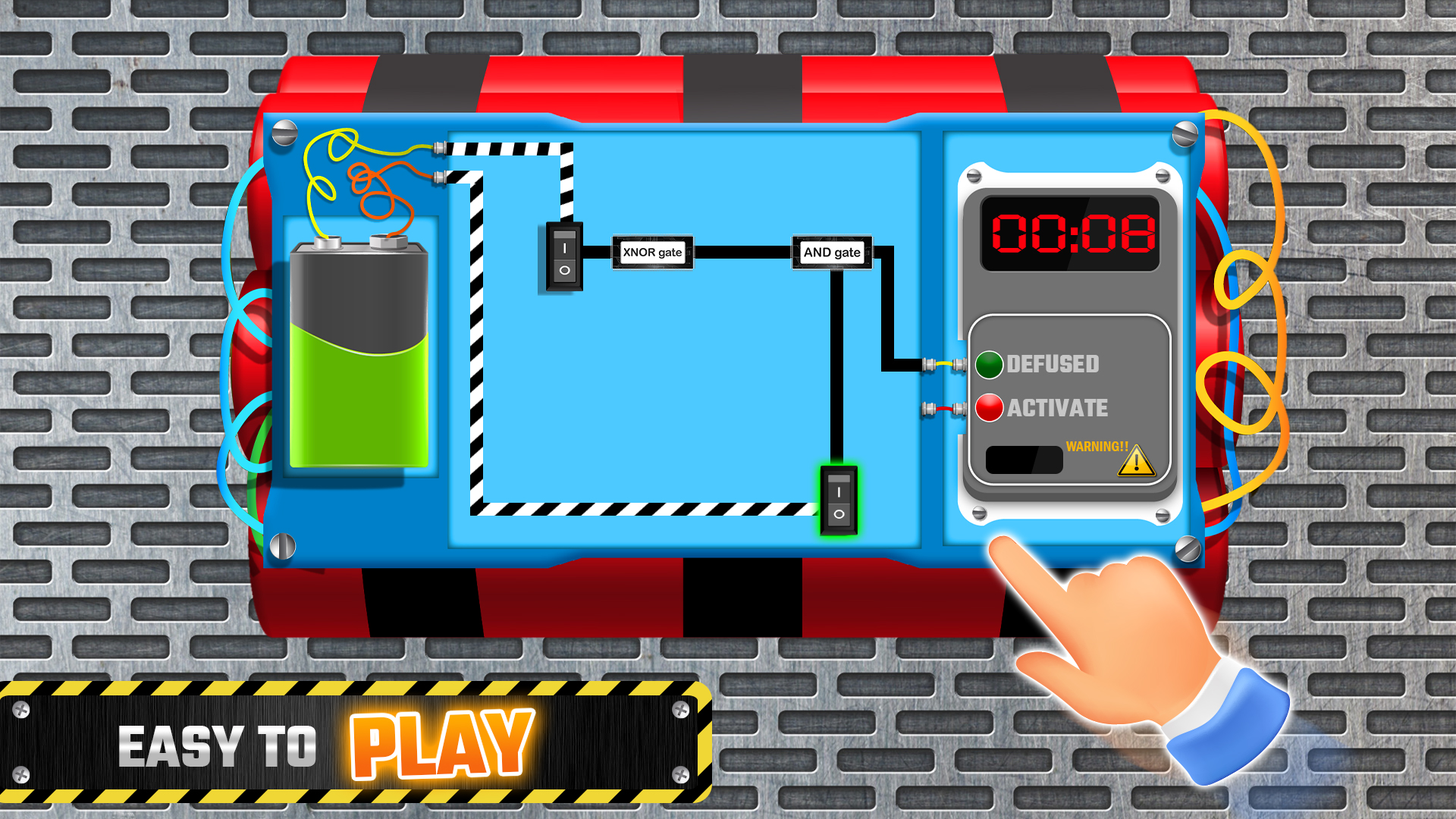 Bomb Defuse Game Board