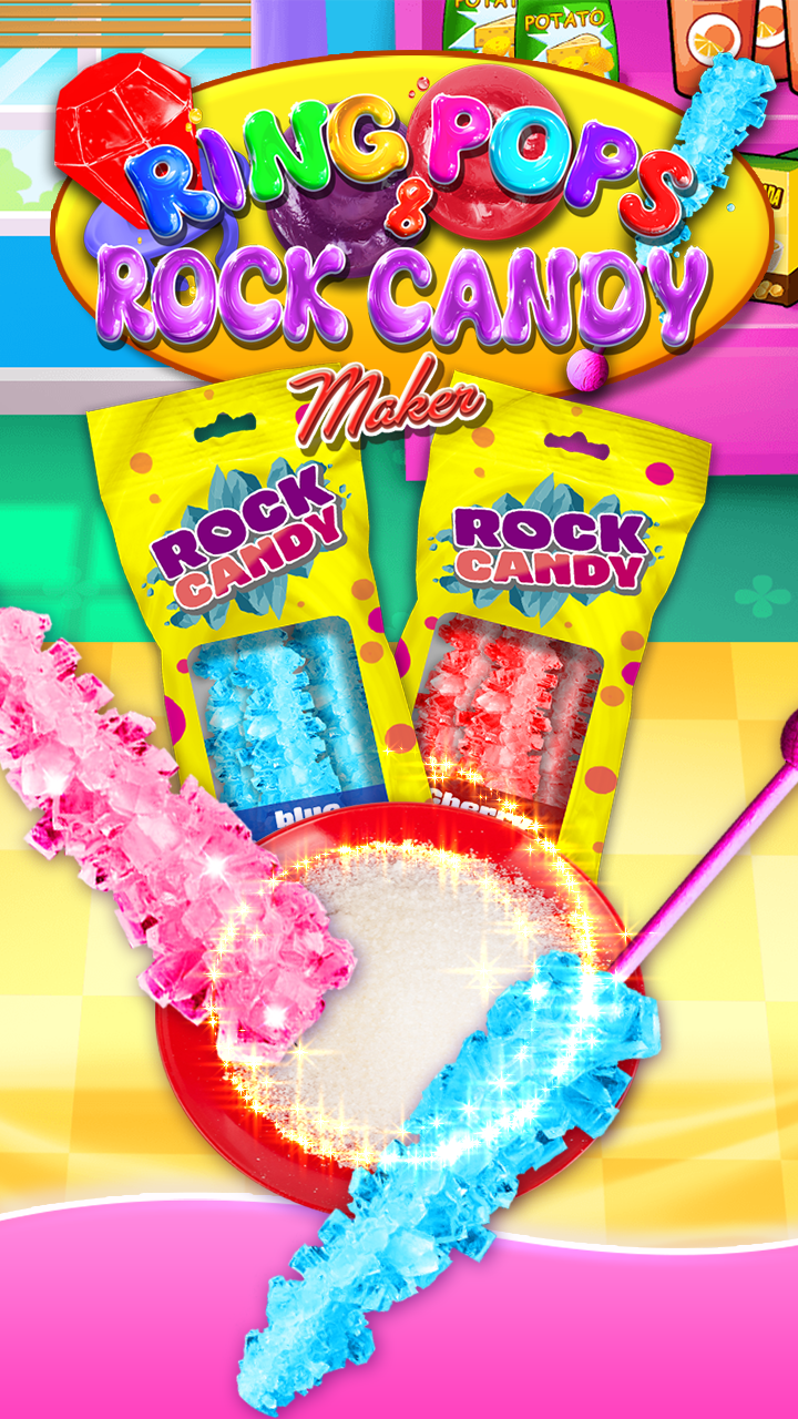 Ring Pops & Rock Candy Maker - Kids Rainbow Cooking Games - App on ...