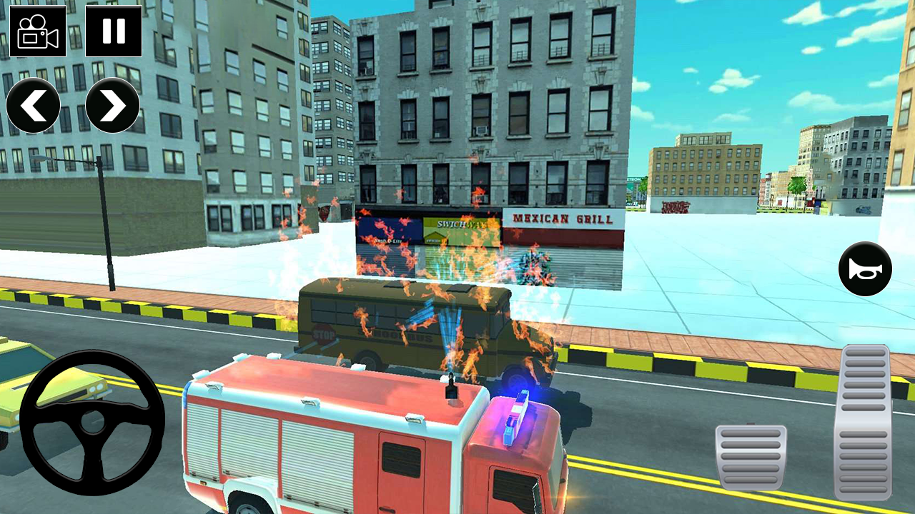 Fire Truck Simulator Games - Firefighter Rescue Missions - App on ...