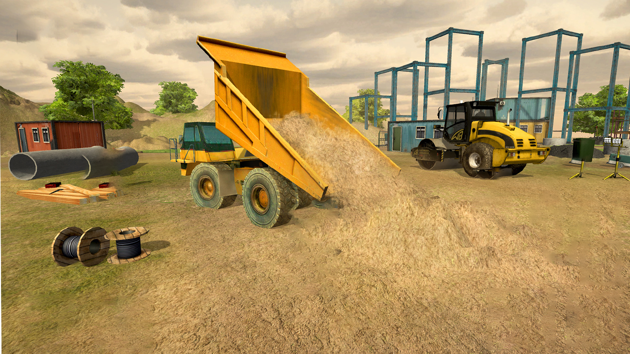 Heavy Excavator Truck Construction Simulator Games 2023: City Building ...