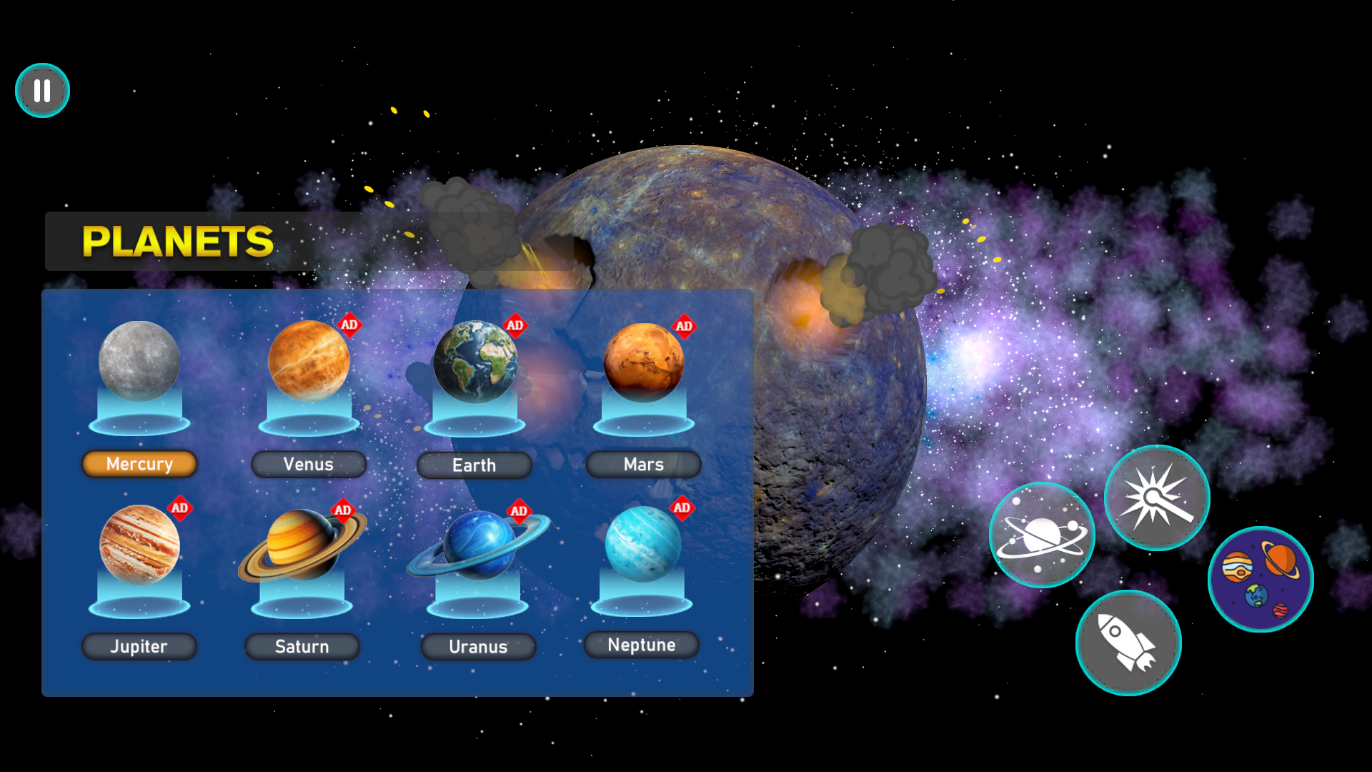 Solar System Planet Game - App on Amazon Appstore