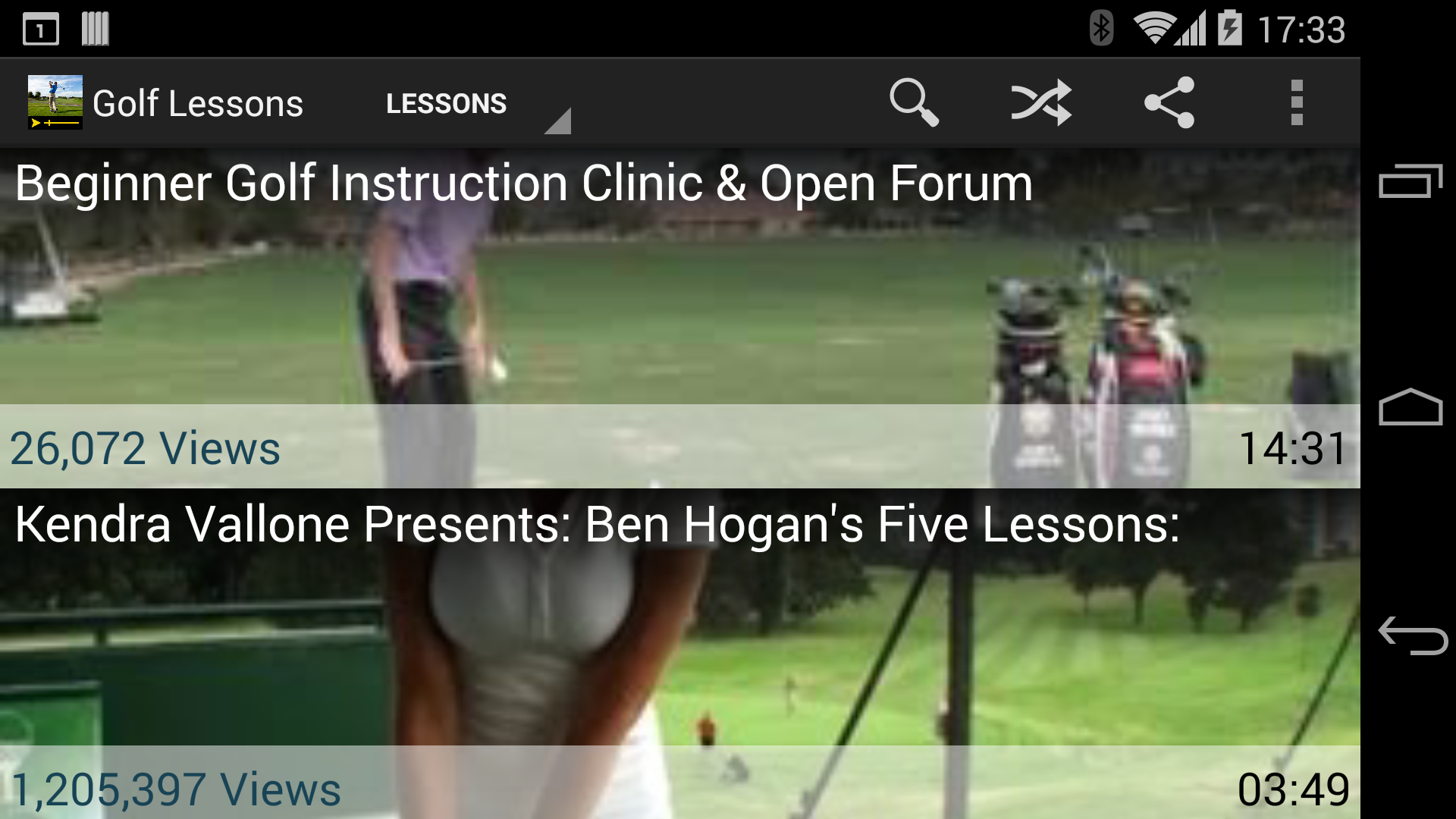 Golf Lessons - App on Amazon Appstore