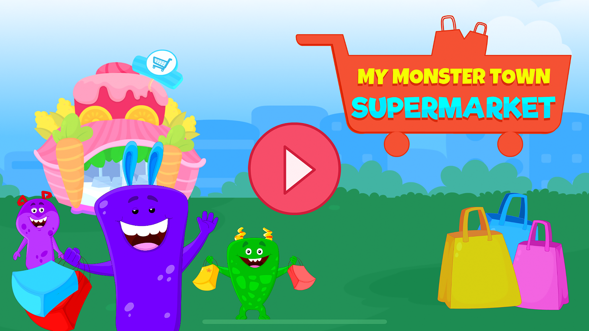My Monster Town - Supermarket Grocery Store Games-Amazonアプリストアのアプリ