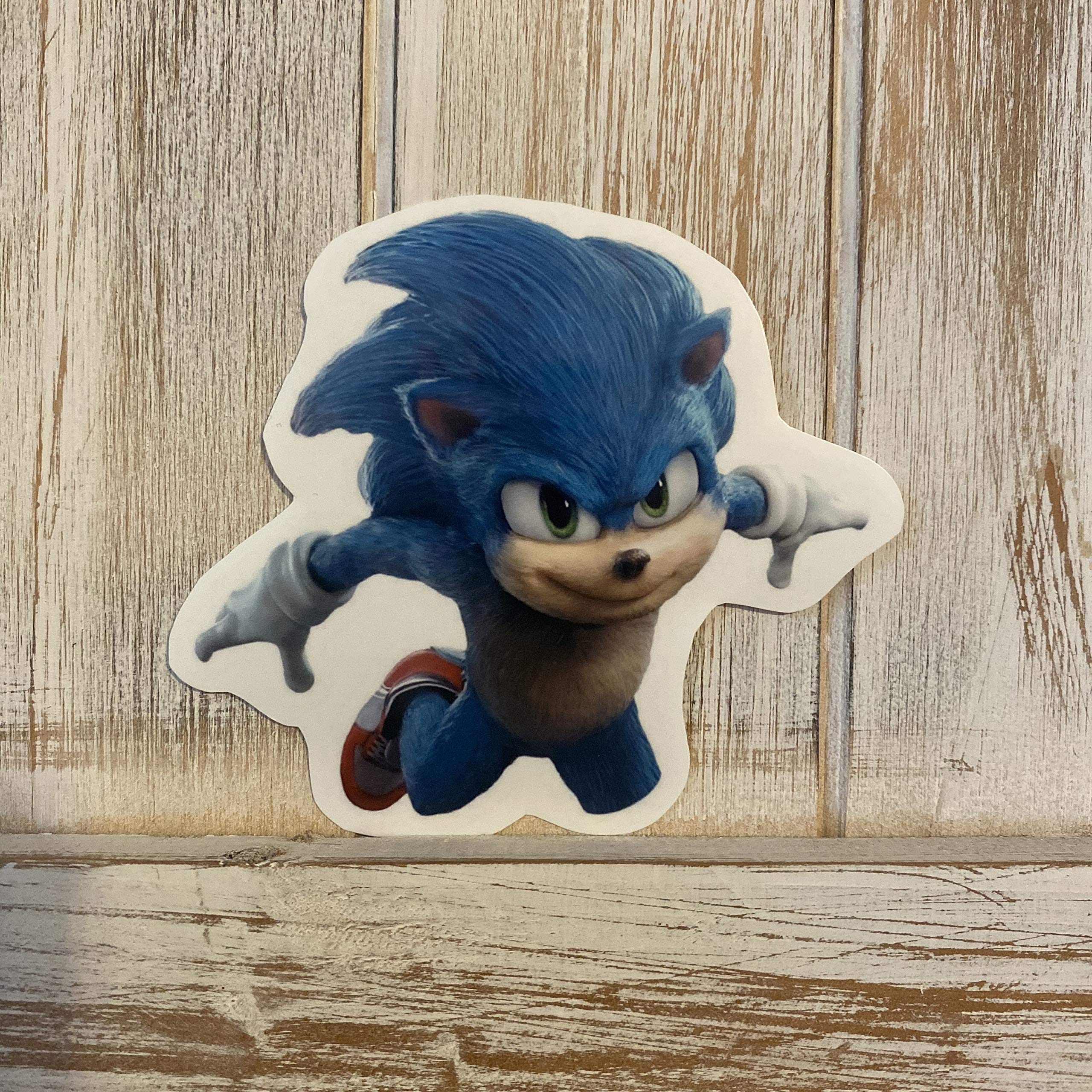 Sonic Sticker Sonic Movie Inspired Sticker Sonic The Hedgehog Sonic ...