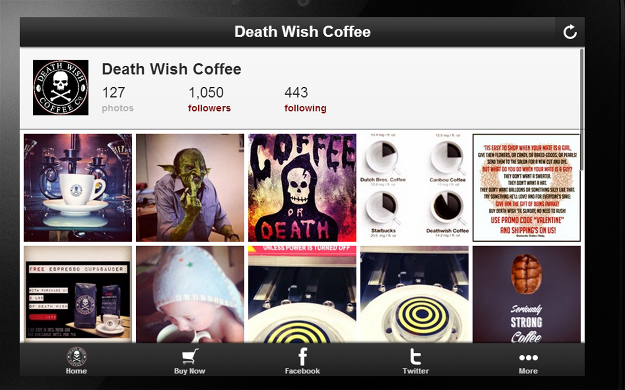 Death Wish Coffee Company - App on Amazon Appstore