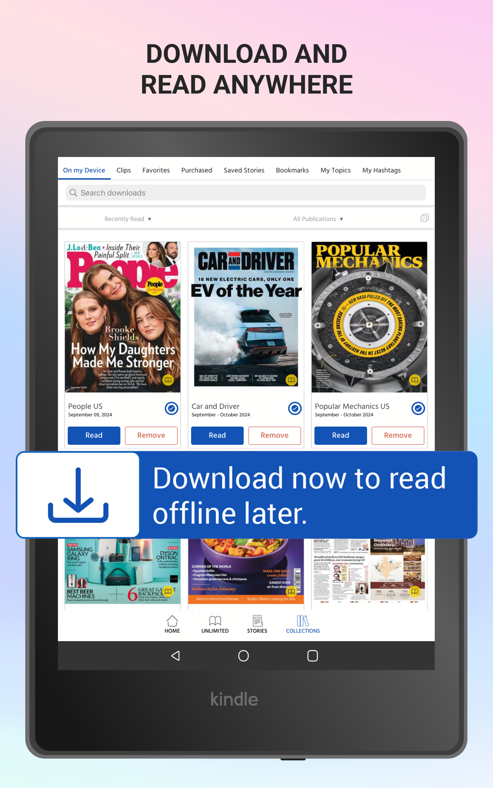 Magzter: 8,000+ Digital Magazines & Newspapers - App on Amazon Appstore
