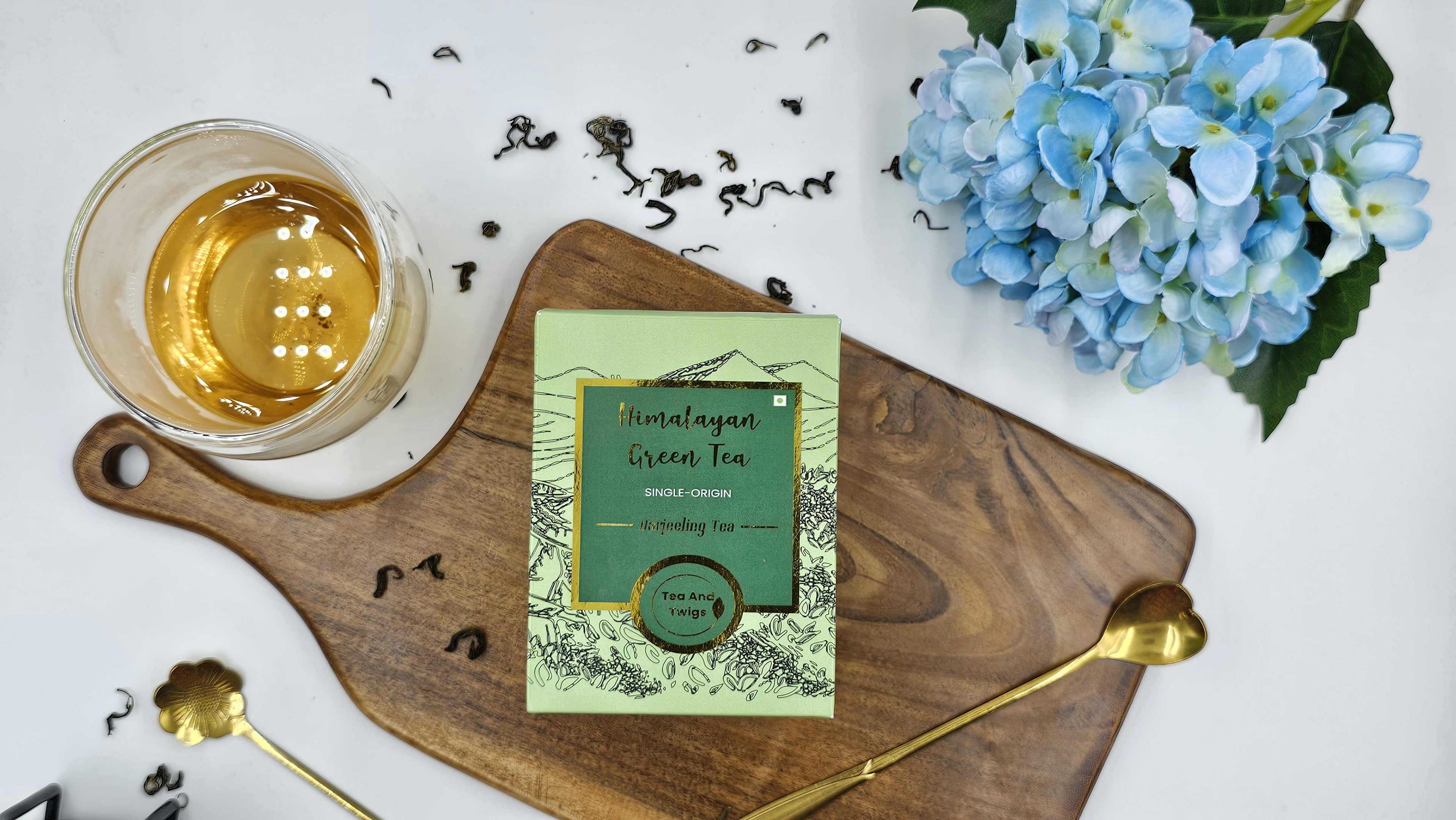Watch Tea And Twigs | Himalayan Green Tea ﹙Grade - SFTGFOP1﹚ 50 Grams ...