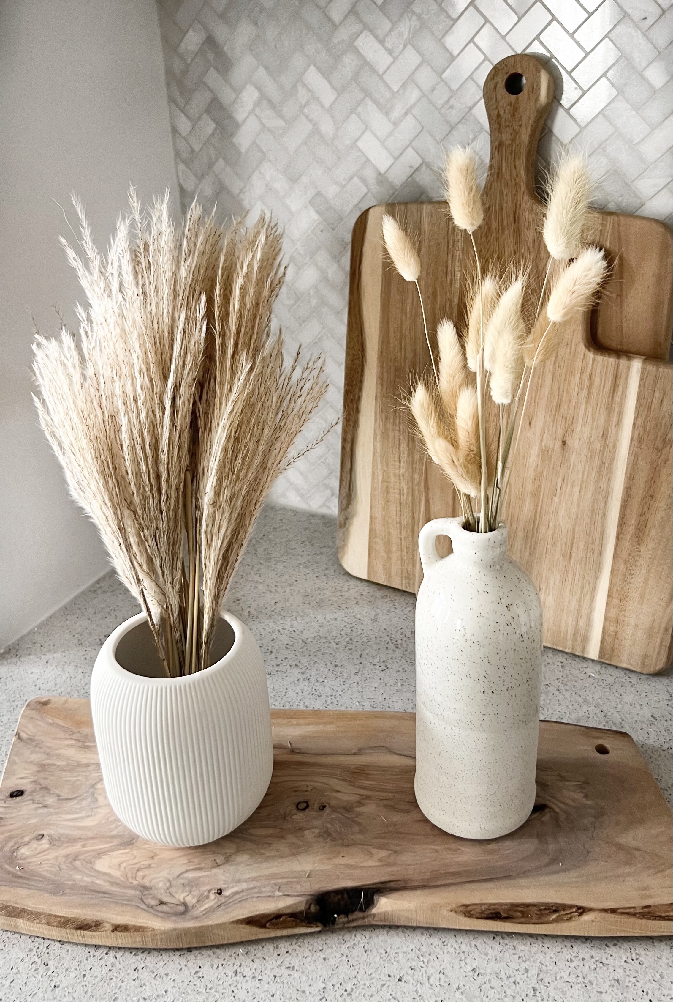 Watch Love these vase and pampas grass decorations! on Amazon Live