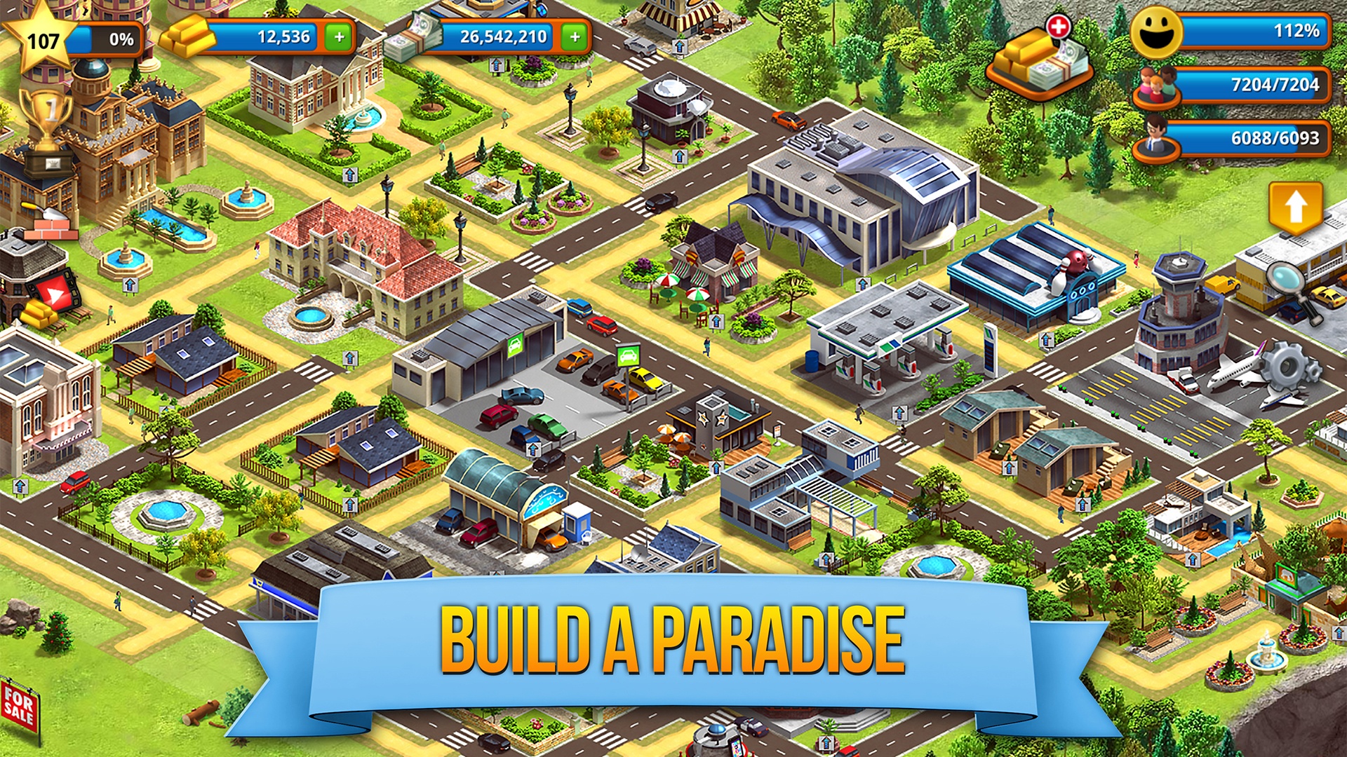 Tropic Paradise Sim: Town Building City Island Bay - App on the Amazon ...