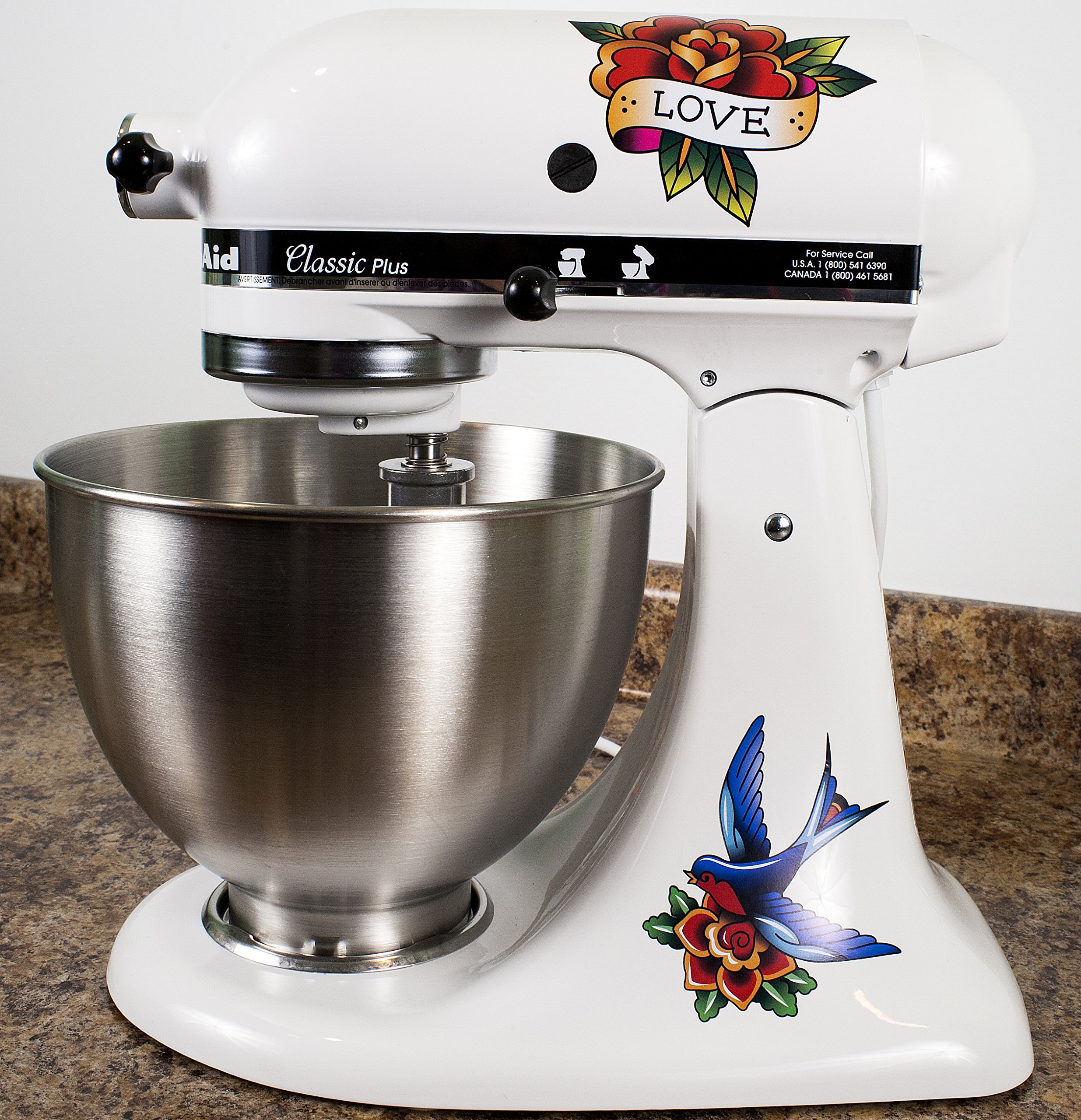 Kitchenaid Mixer Decals Graphics