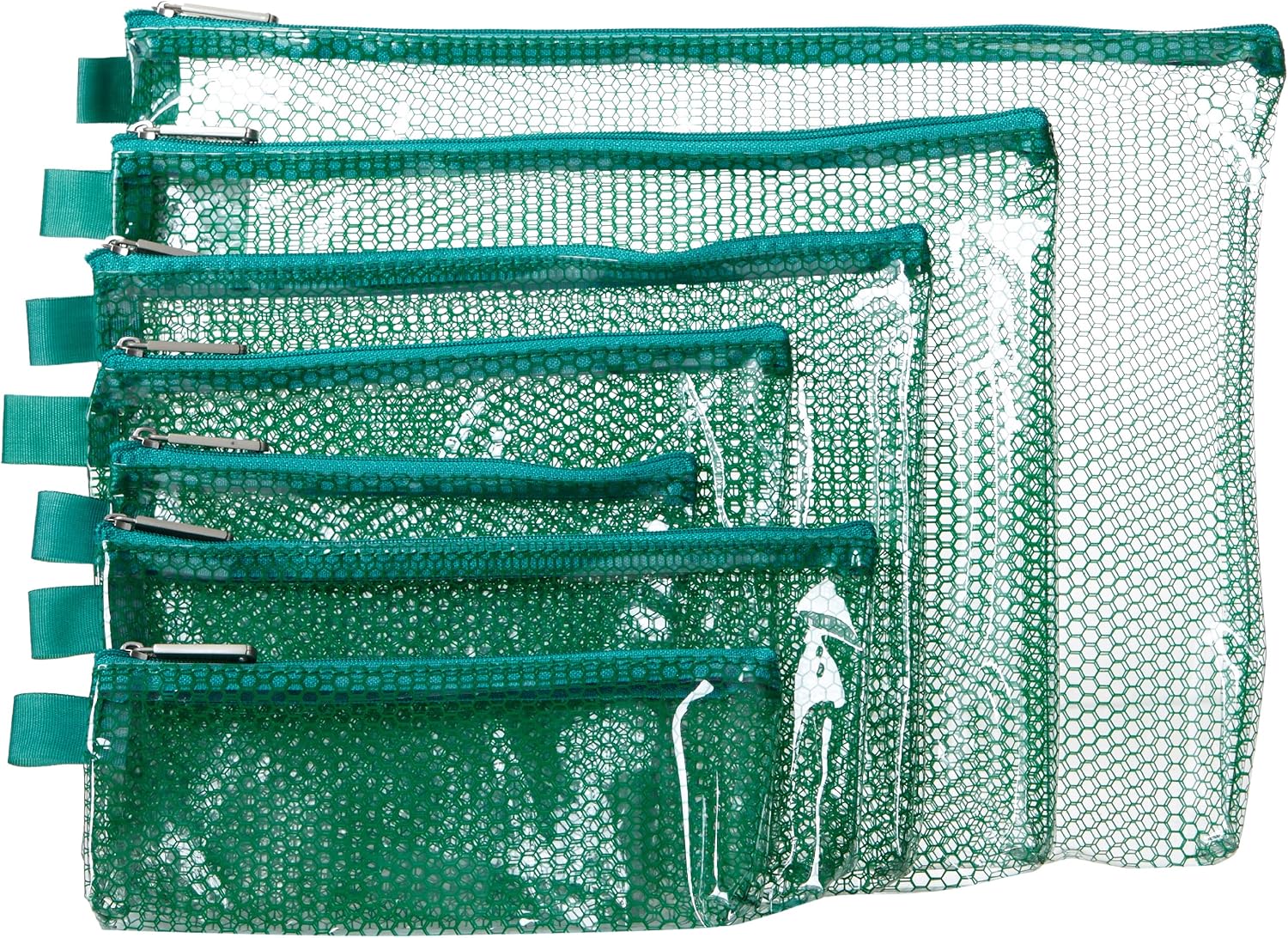 Amazon.com | Travelon Set Of 7 Packing Envelopes, Jade, One Size ...