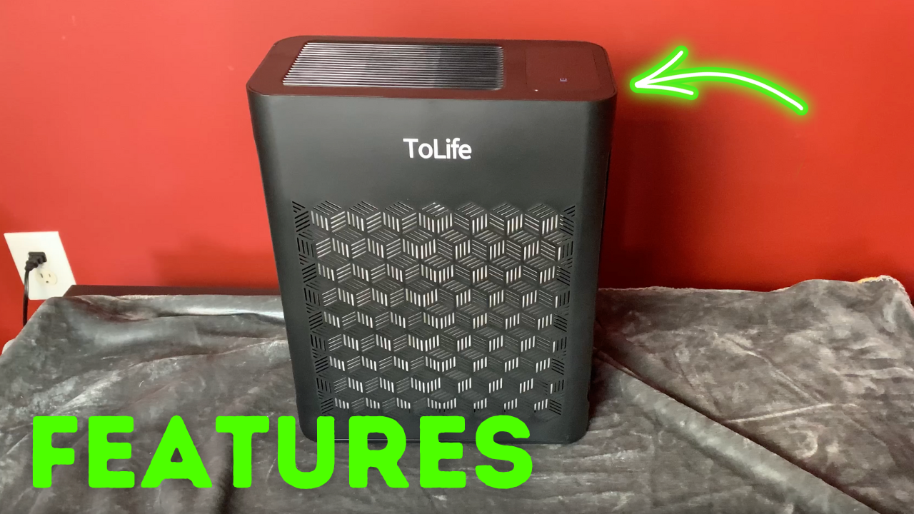 Watch AMAZING Features Of The ToLife Air Purifier on Amazon Live