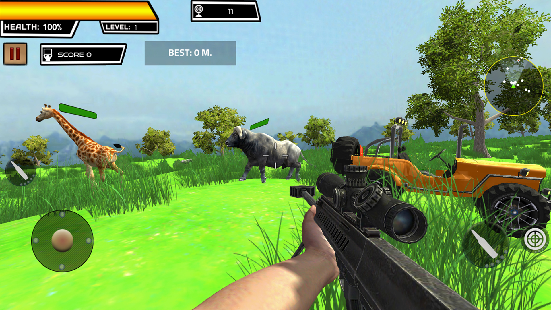 Animals Hunting 4x4 Sniper Shooting Game - App on Amazon Appstore
