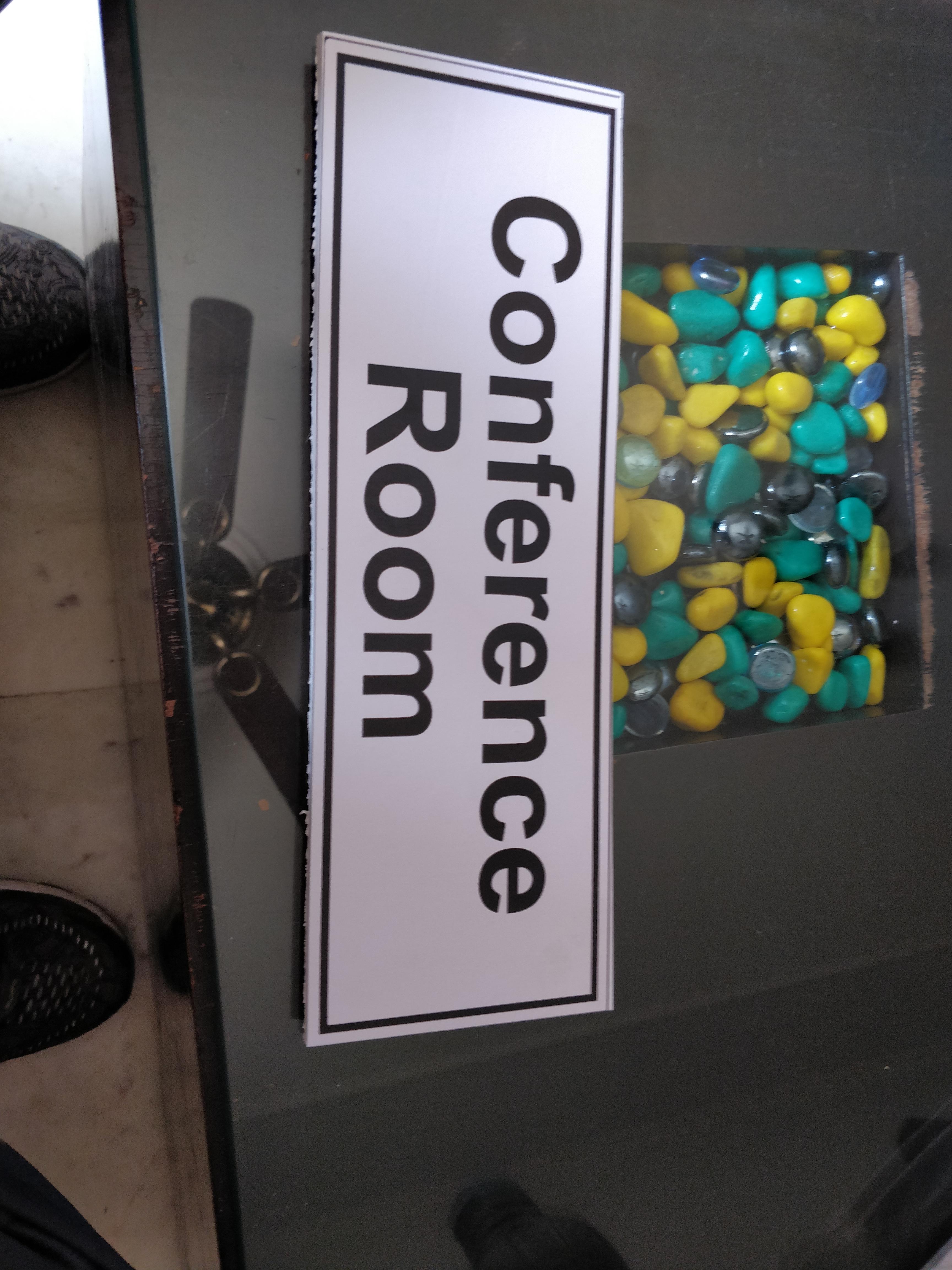 999Store office supplies sunboard Conference Room sticker signage Sign ...