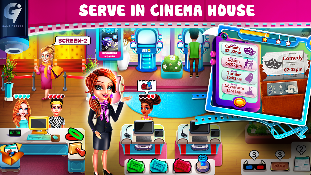 Hollywood Films Movie Theatre Tycoon Game - Aplicativo na Amazon Appstore