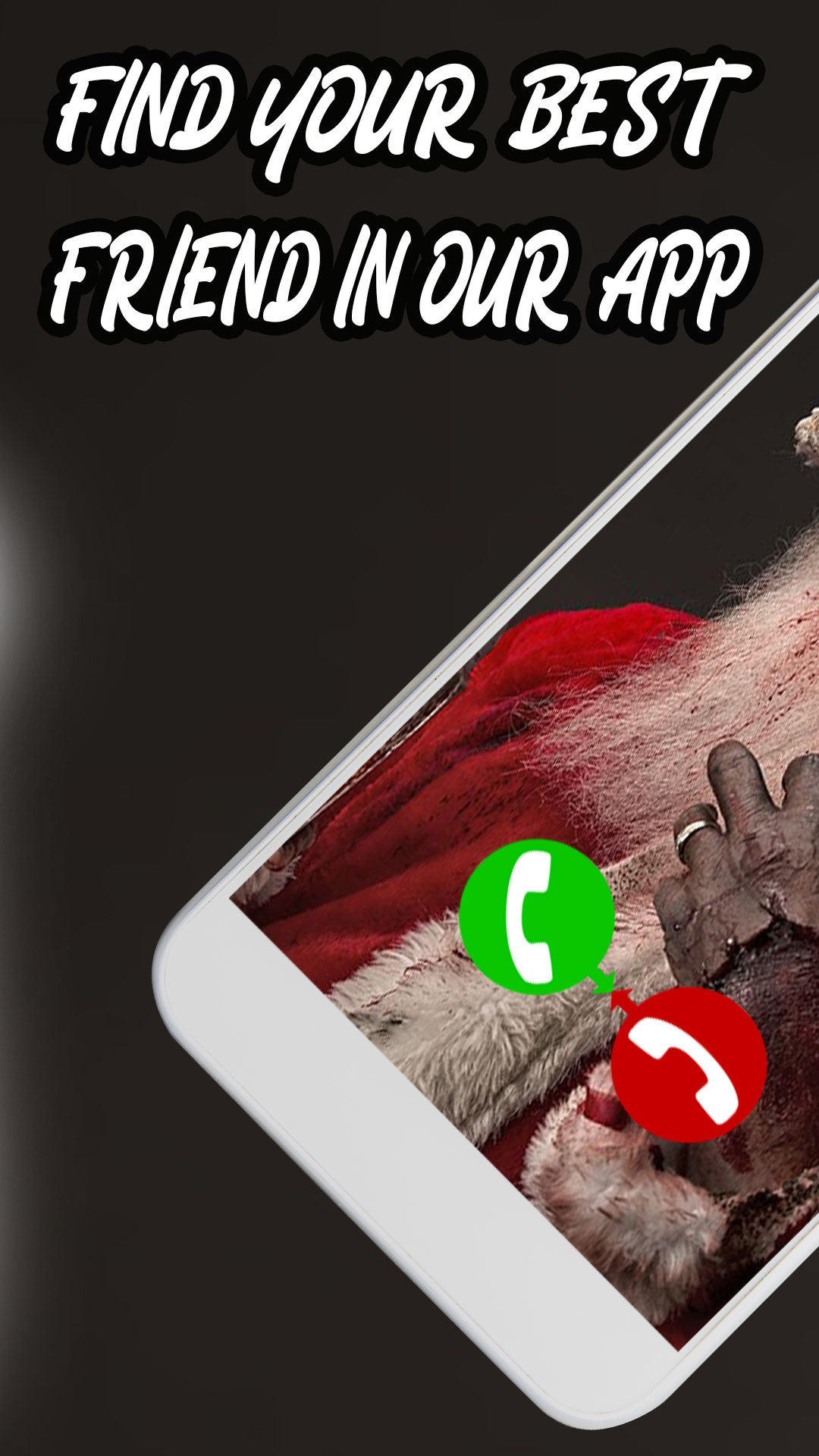 Fake Call Evil Scary santa claus - Simulate call with Scary santa claus ...