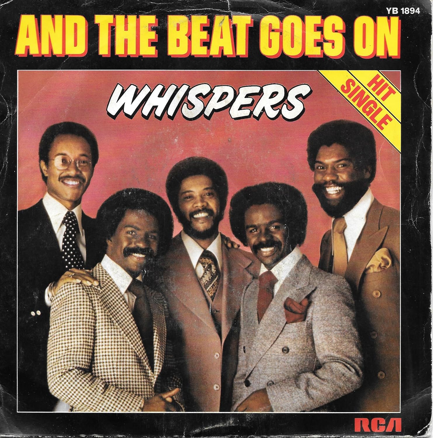 The Whispers - WHISPERS And The Beat Goes On 7" vinyl USA pressing ...