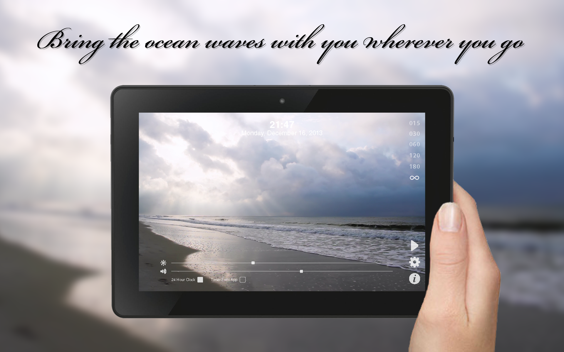 Ocean Waves: Ivory Shore - App on Amazon Appstore