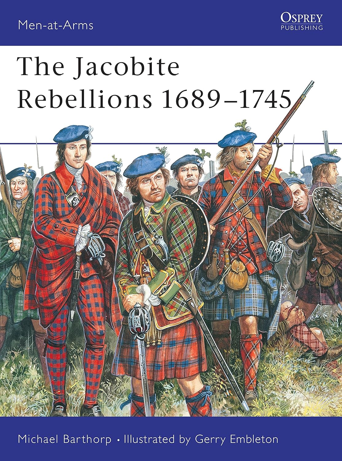 Amazon | The Jacobite Rebellions 1689-1745 (Men-at-Arms) | Barthorp ...