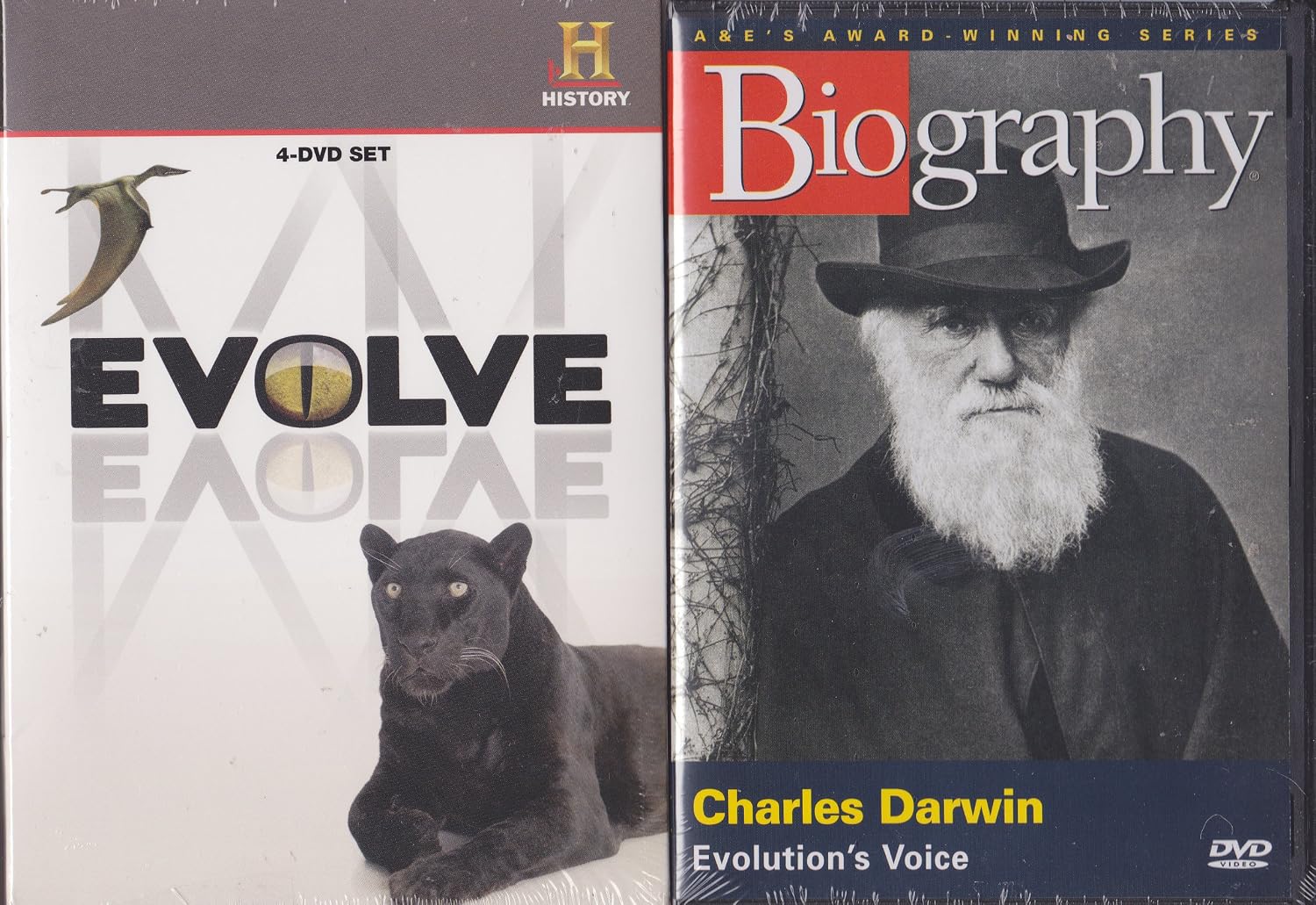 Amazon.com: Biography Charles Darwin , The History Channel Evolve The ...