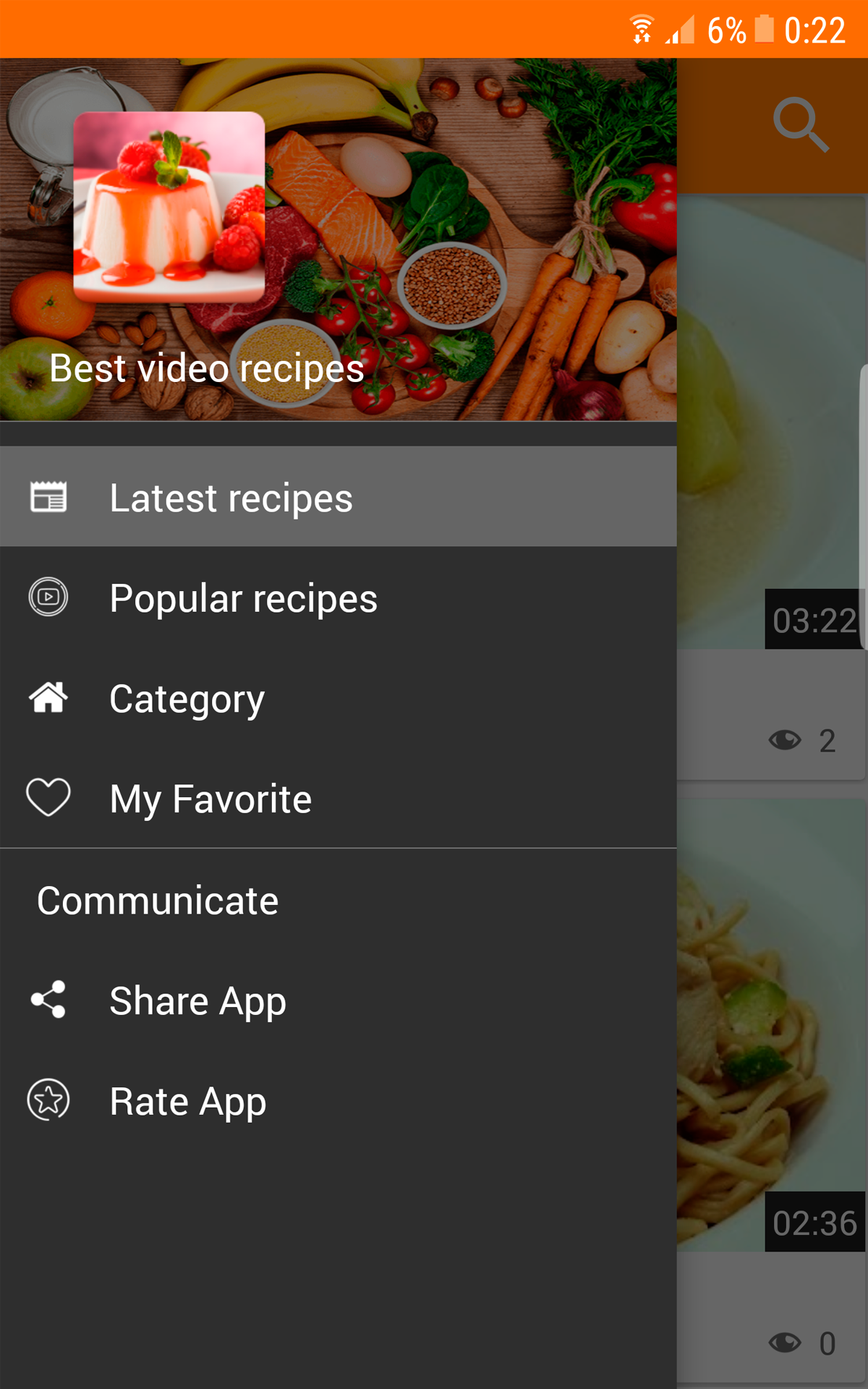 Cookbook & Cooking Video Recipes - App on Amazon Appstore